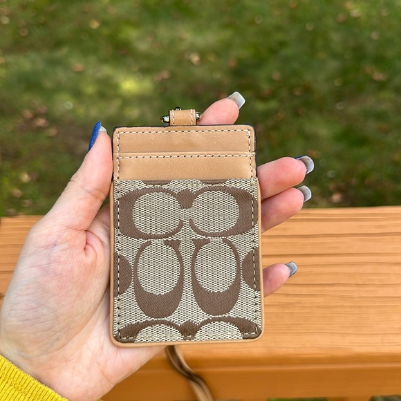 Coach | Accessories | Coach Id Lanyard In Signature Canvas | Poshmark